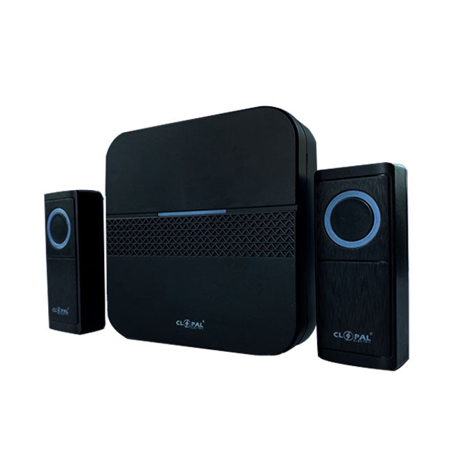 Clopal 024D B Wireless Bell Double Black – Maryam Electric