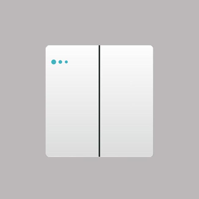 Clopal Cloud 2 Gang Switch - Maryam Electric