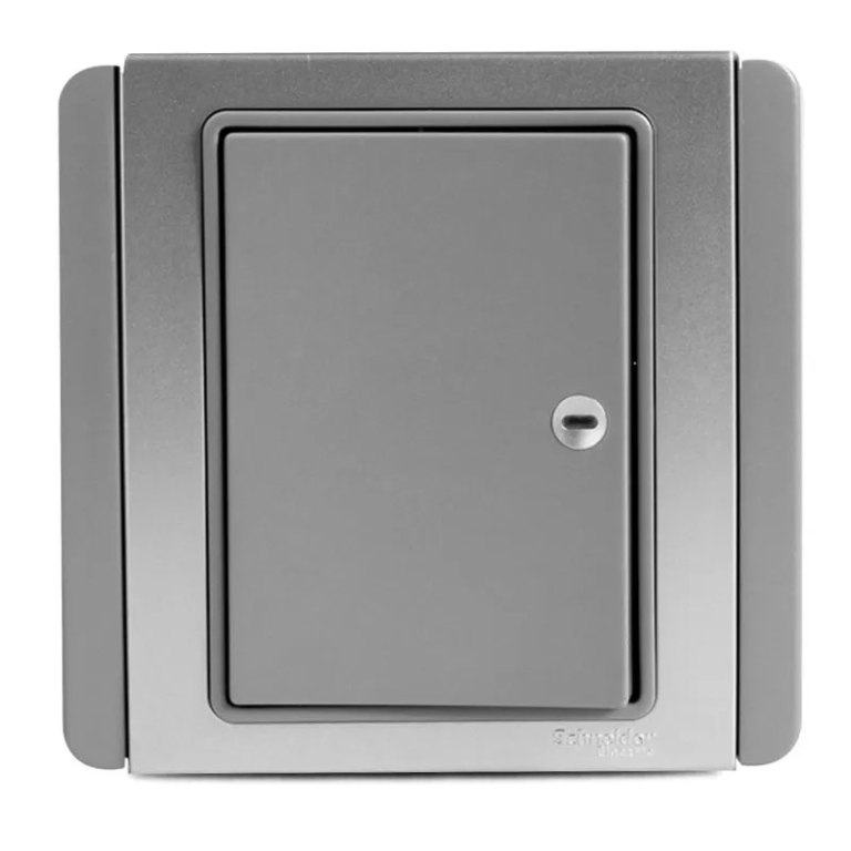 Clipsal Neo 1 Gang 2 way Switch Horizontal Grey Silver with LED and ...