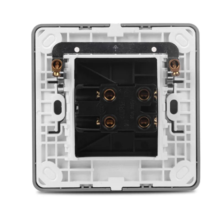 Clipsal Zencelo Full-Flat Double Pole Switch with Neon – Maryam Electric